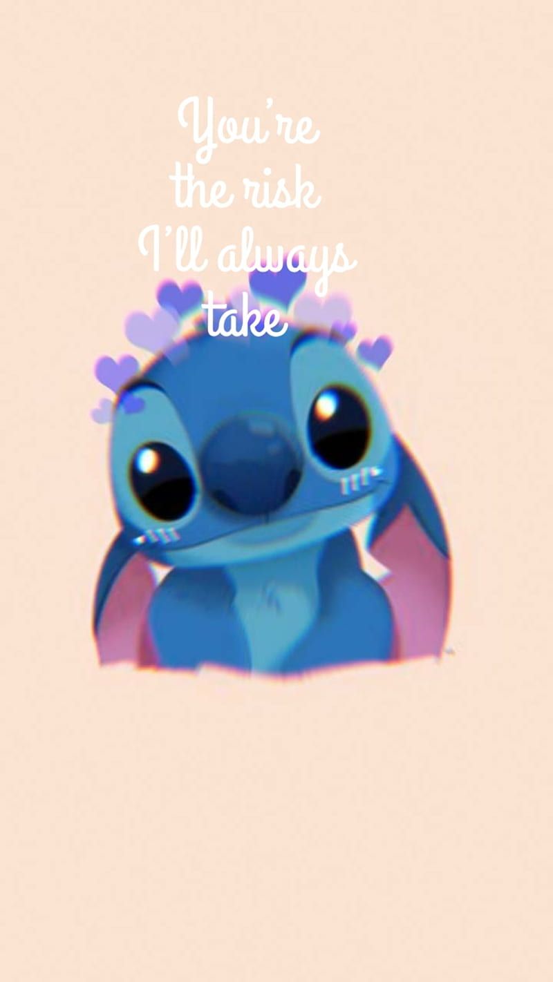Stitch Saying Hi