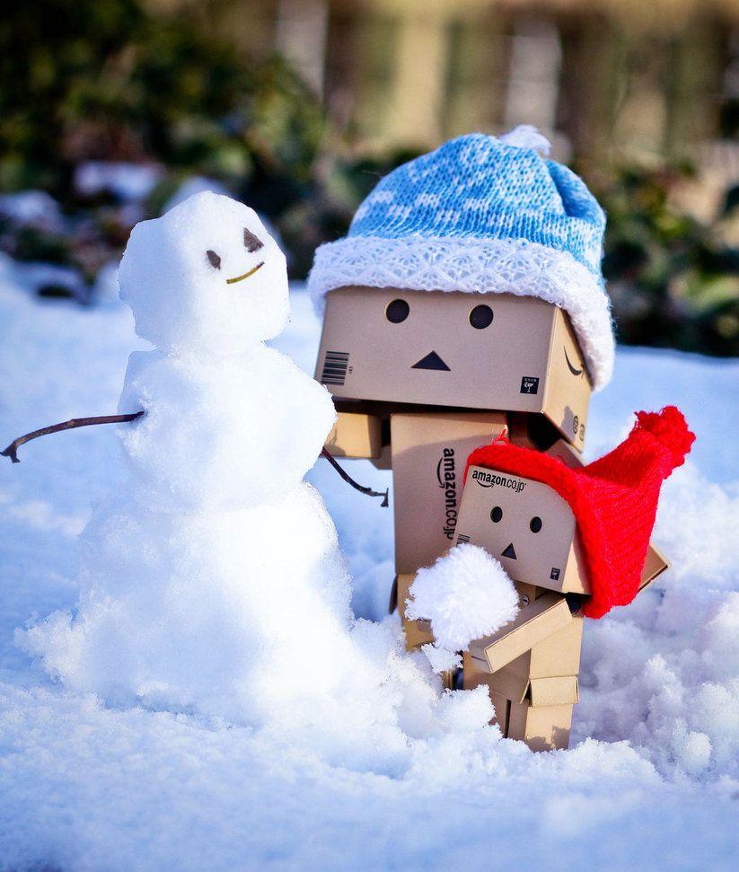 Danbo Wallpaper Winter