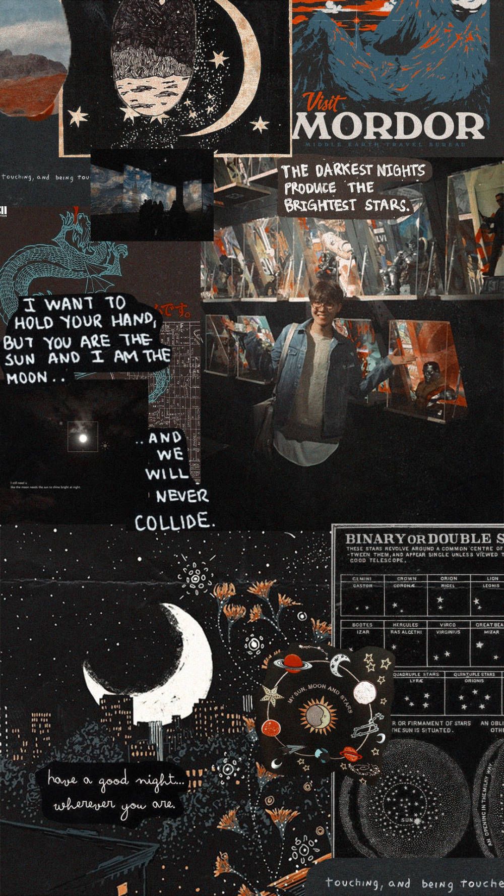 Moon And Stars Tumblr Theme