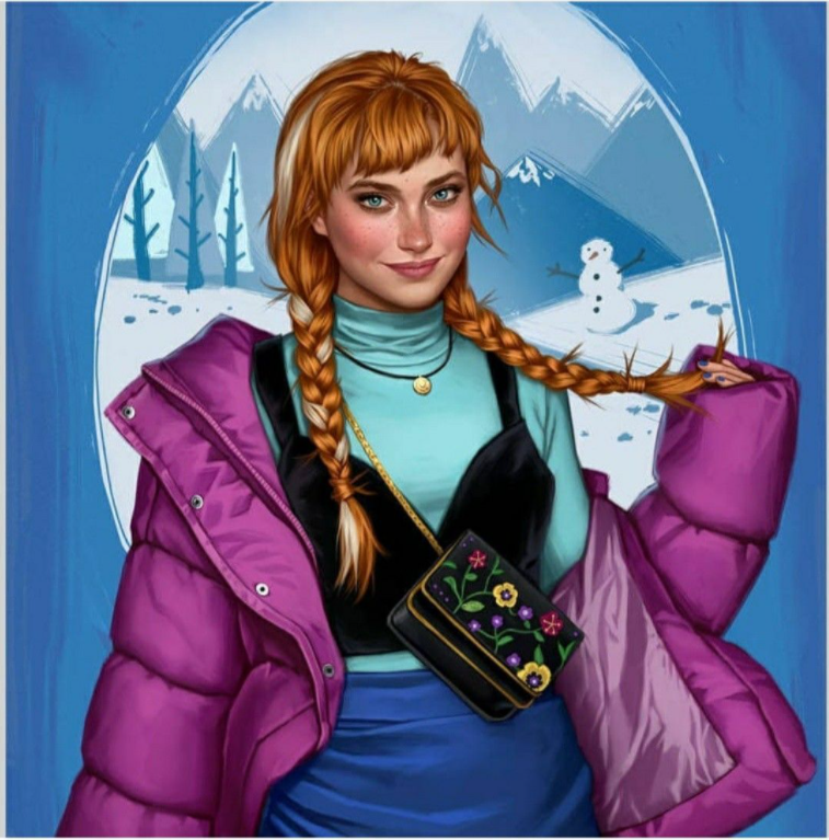 Disney Princess Drawings Modern