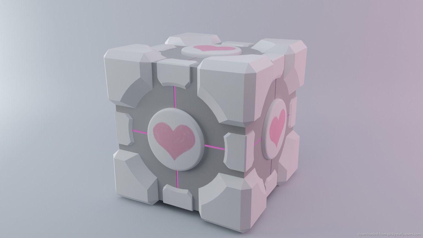 Companion Cube Wallpapers - Wallpaper Cave