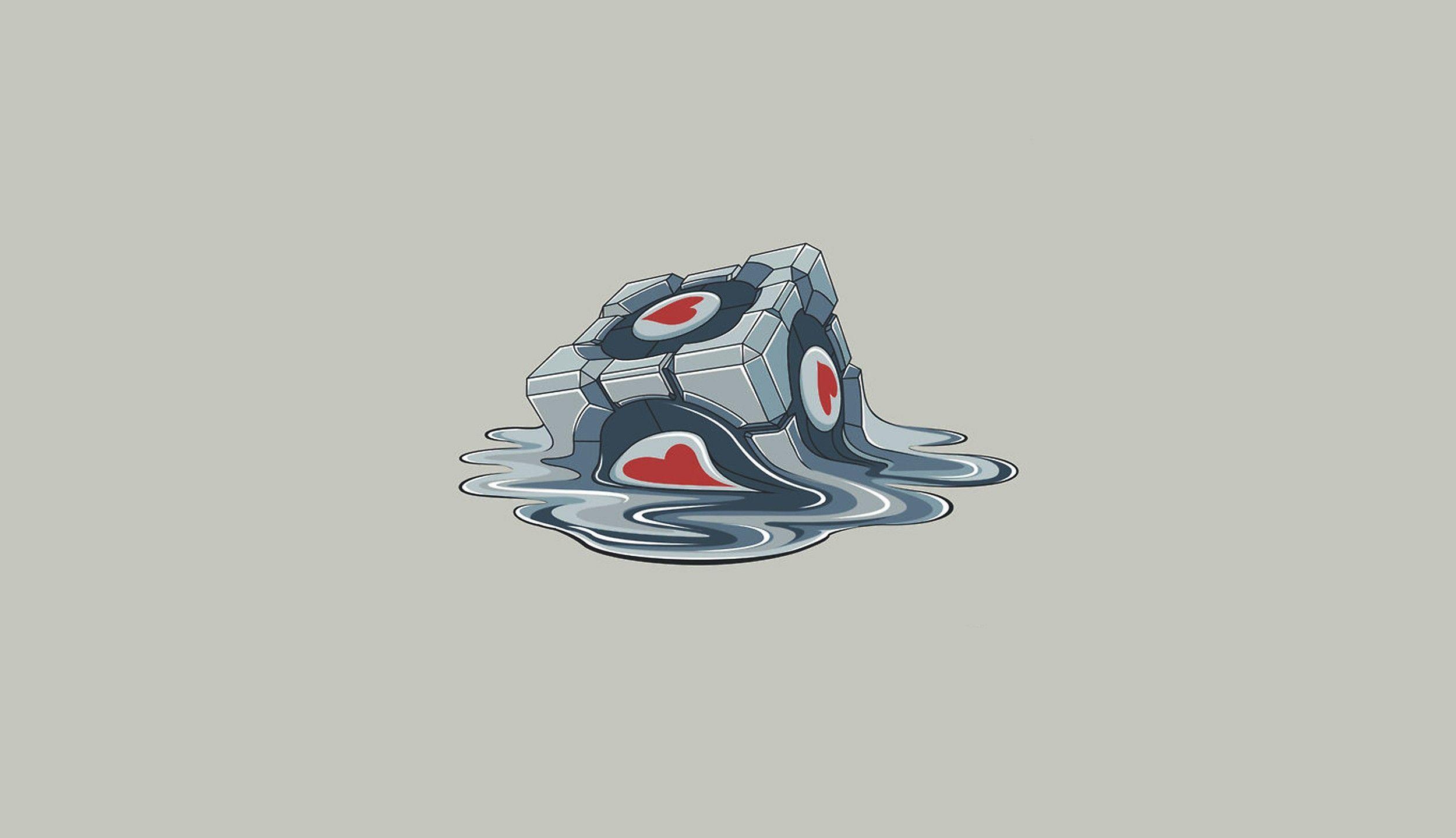 Companion Cube Wallpapers - Wallpaper Cave