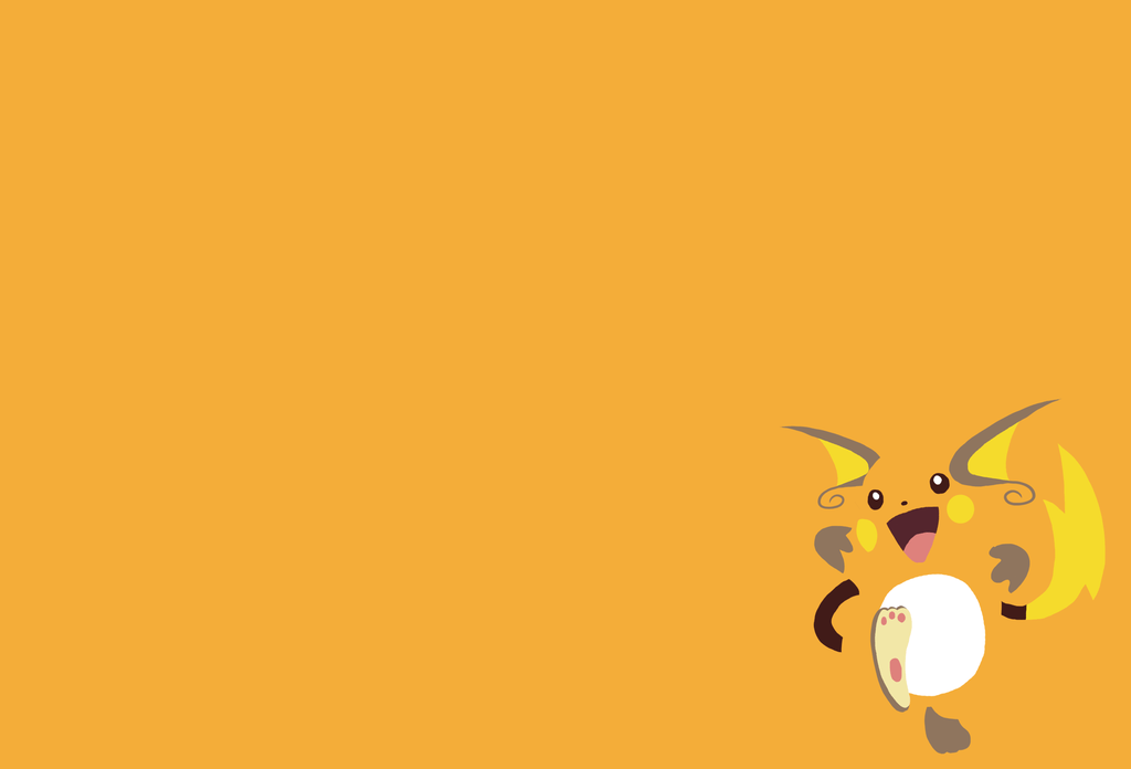 Pichu Minimalist Wallpaper