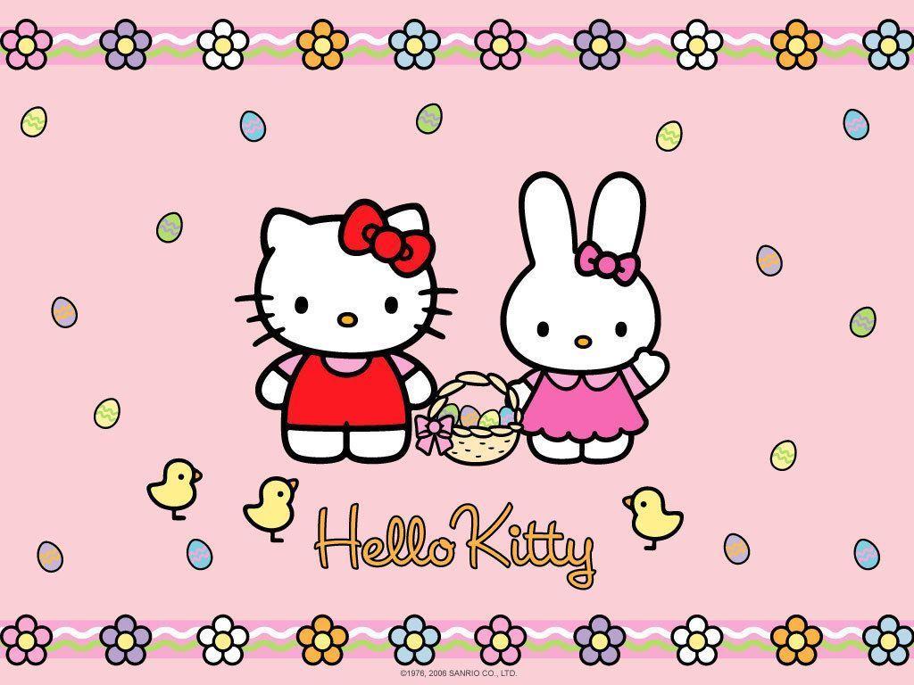 Hello Kitty Easter Wallpapers - Wallpaper Cave