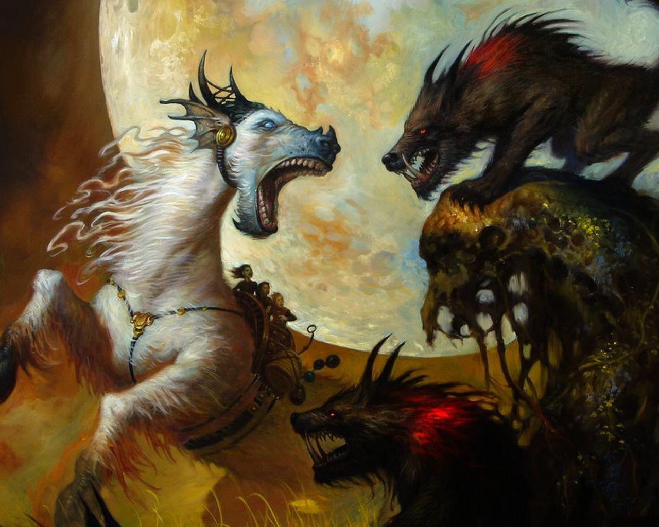 Werewolf Backgrounds - Wallpaper Cave