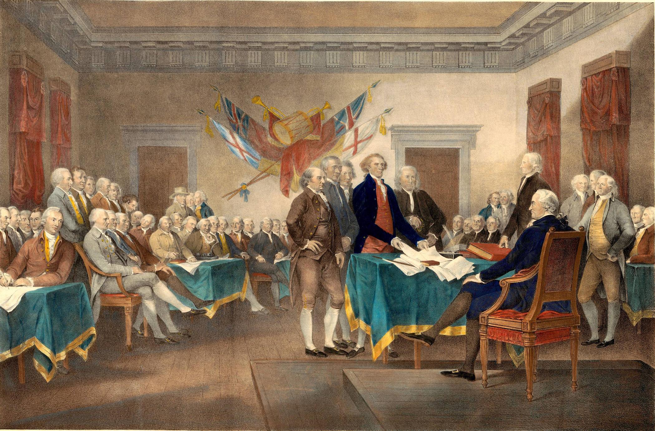 The Declaration Of Independence Wallpapers Wallpaper Cave