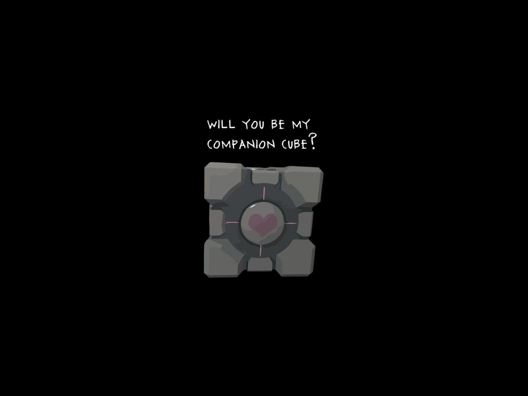 Companion Cube Wallpapers - Wallpaper Cave