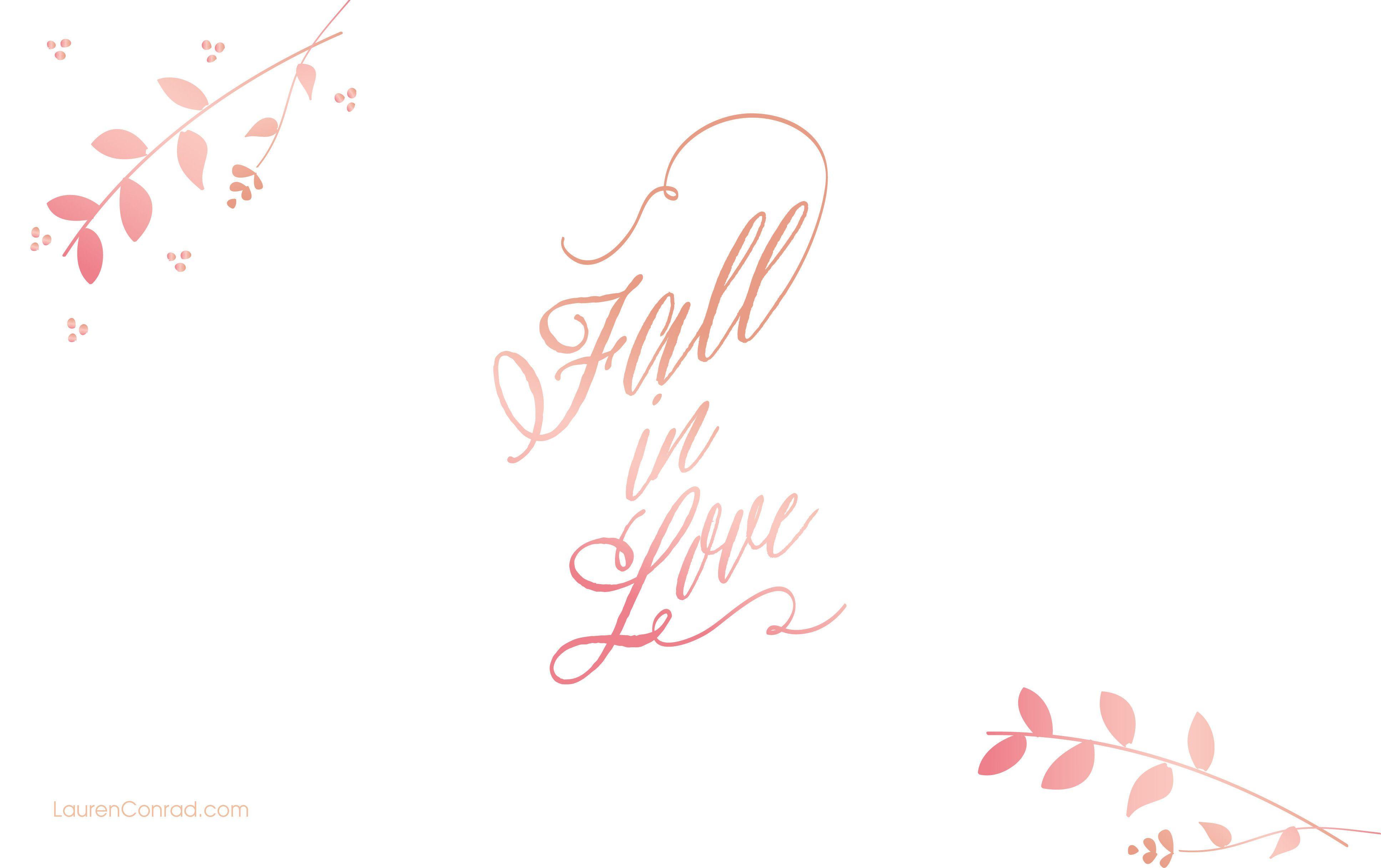 Fall In Love Wallpapers - Wallpaper Cave