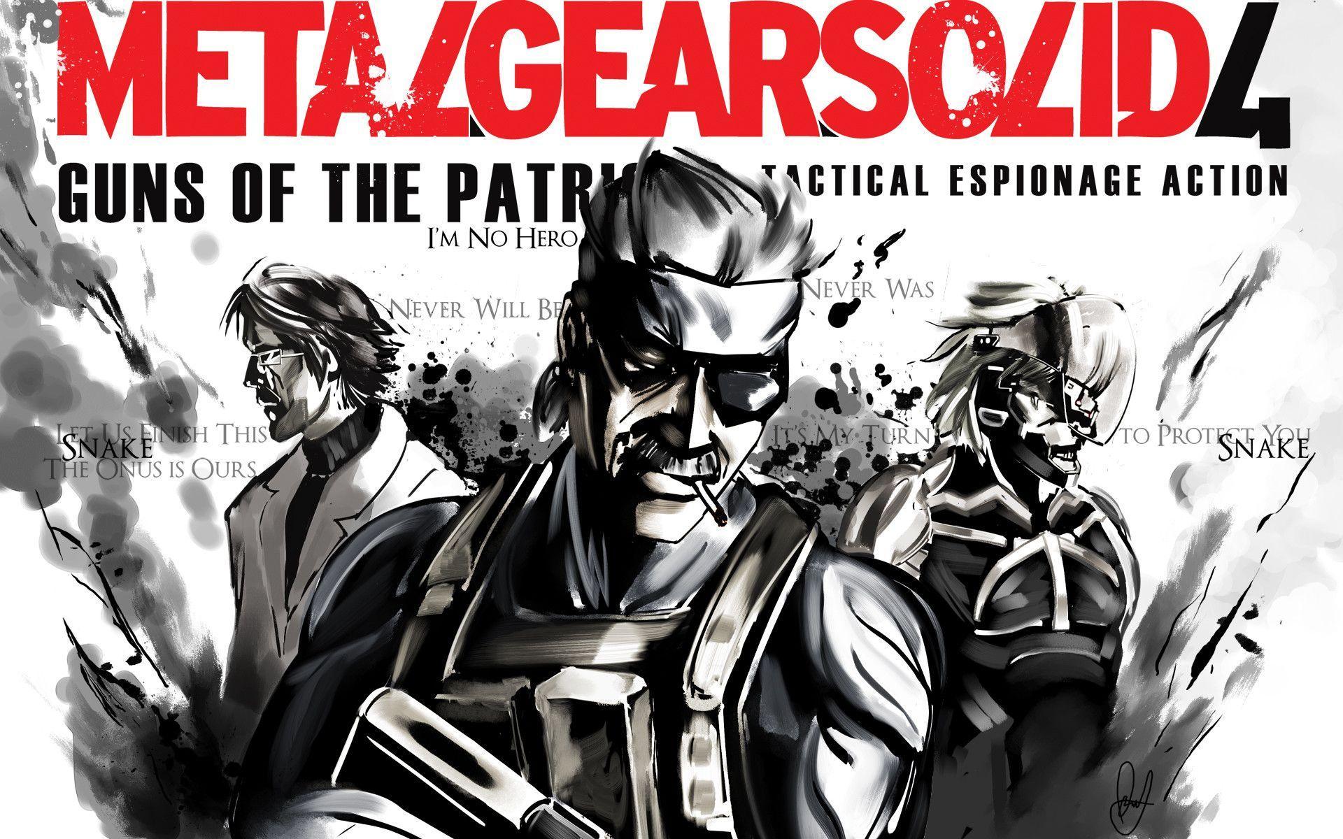 Mgs 4 Wallpapers - Wallpaper Cave