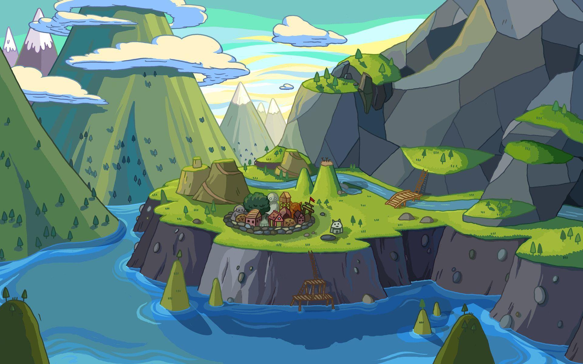 Adventure Time Backgrounds - Wallpaper Cave