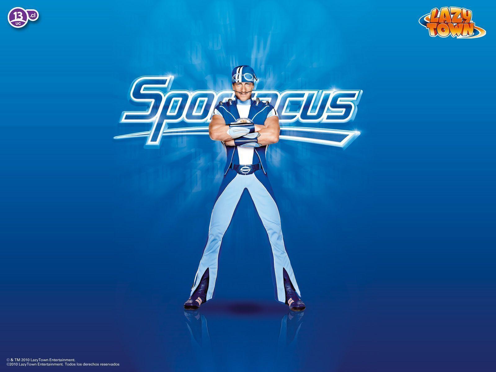 Sportacus Wallpaper Cartoonito Lazy Town. | Lazy Town, Old Kids Shows,