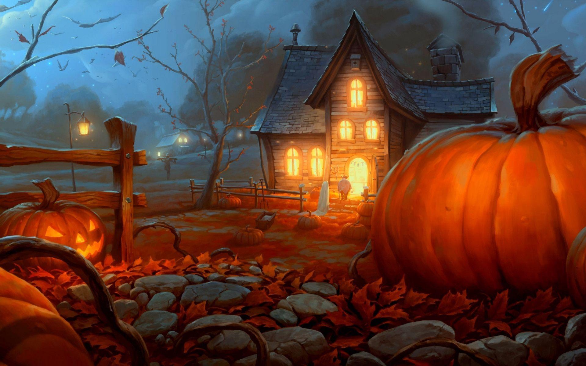 Desktop Halloween Wallpapers - Wallpaper Cave
