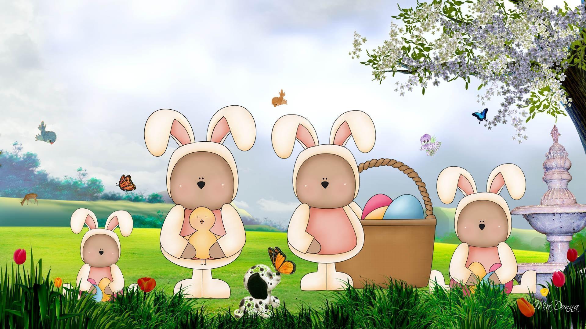 Easter Bunny Desktop Wallpapers - Wallpaper Cave