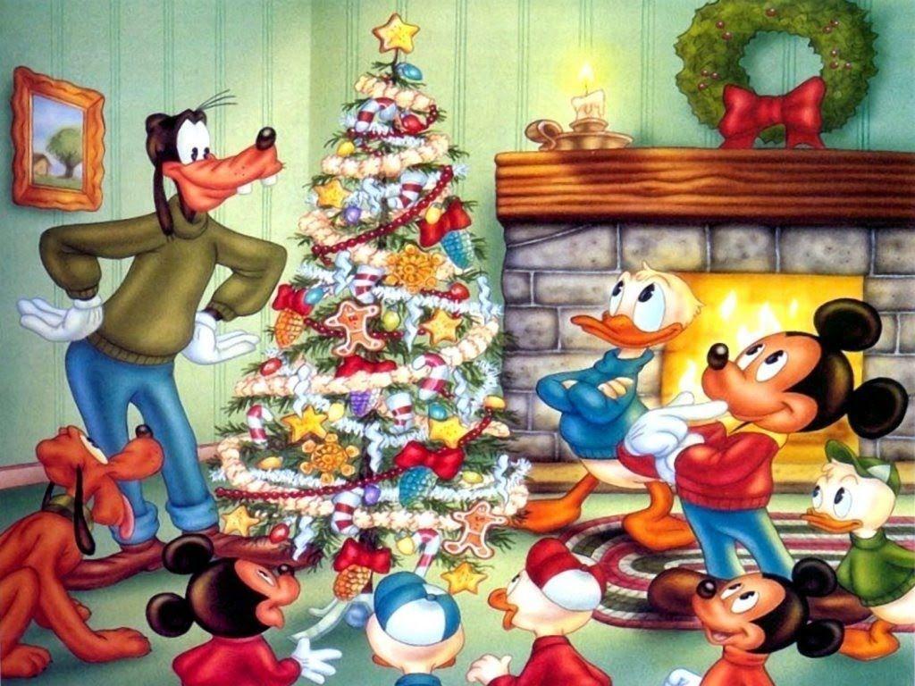 Mickey Christmas Wallpapers - Wallpaper Cave
