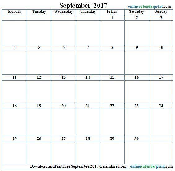 Desktop Wallpapers Calendar September 2017 - Wallpaper Cave