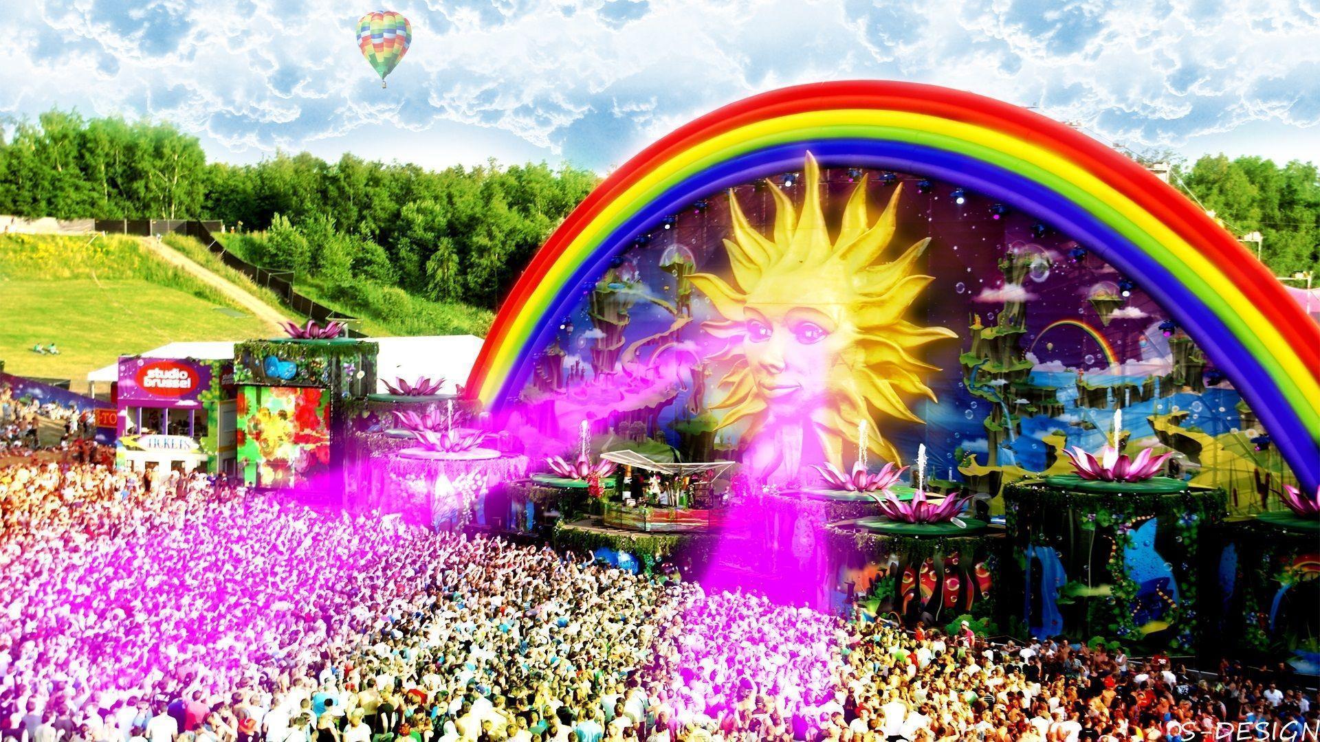 Tomorrowland 2017 Laser Show HD Wallpapers - Wallpaper Cave