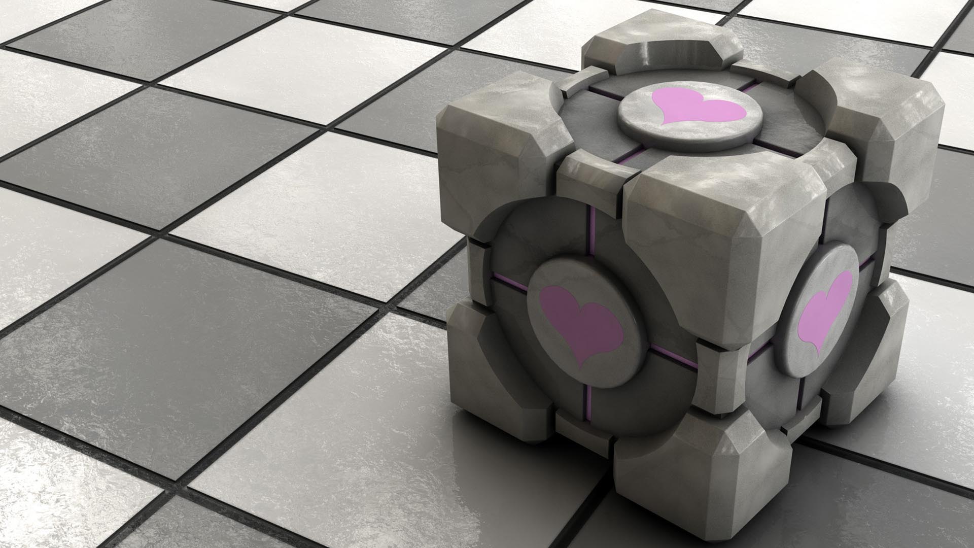 Companion Cube Wallpapers - Wallpaper Cave