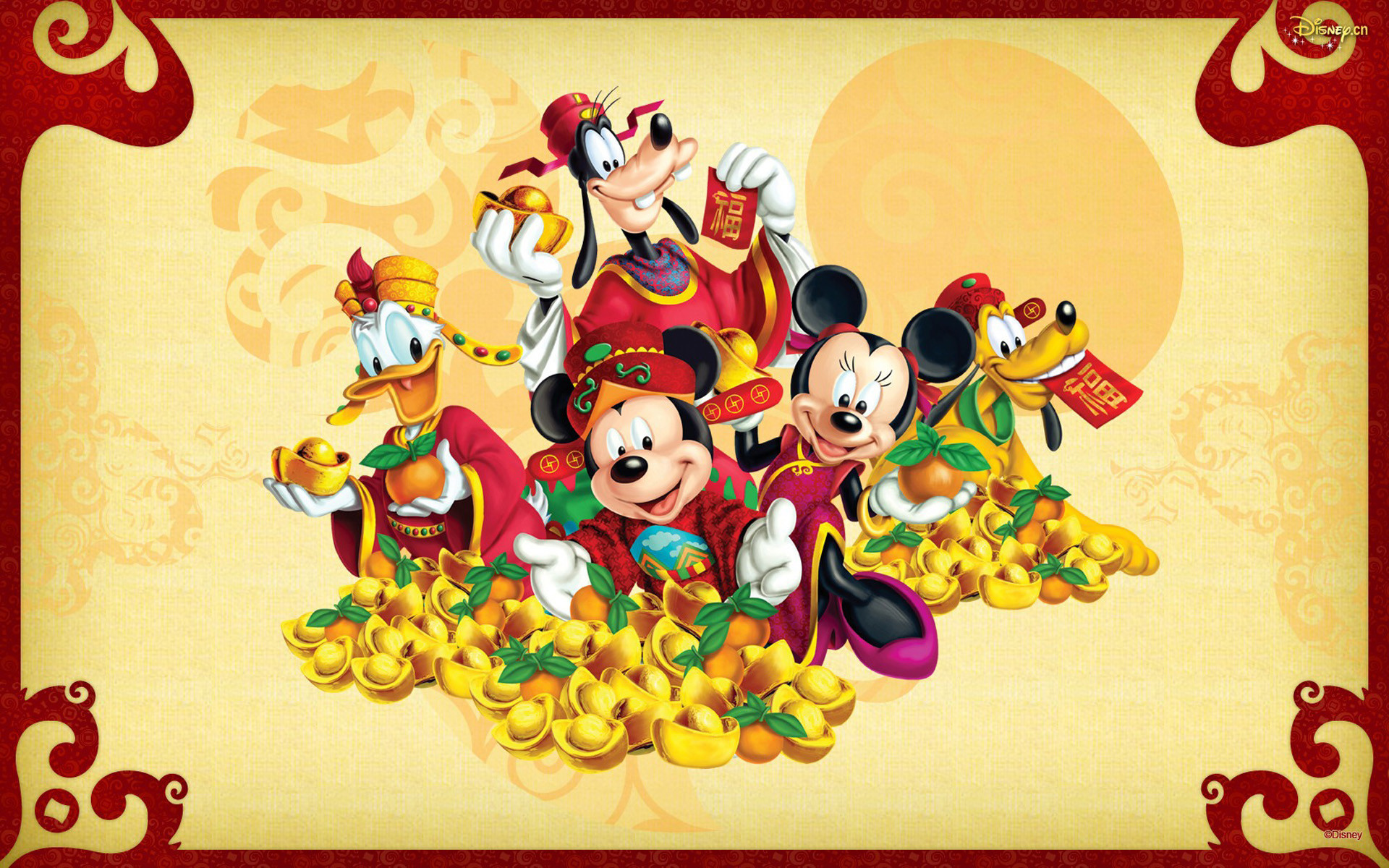 Mickey Mouse New Year Wallpapers - Wallpaper Cave