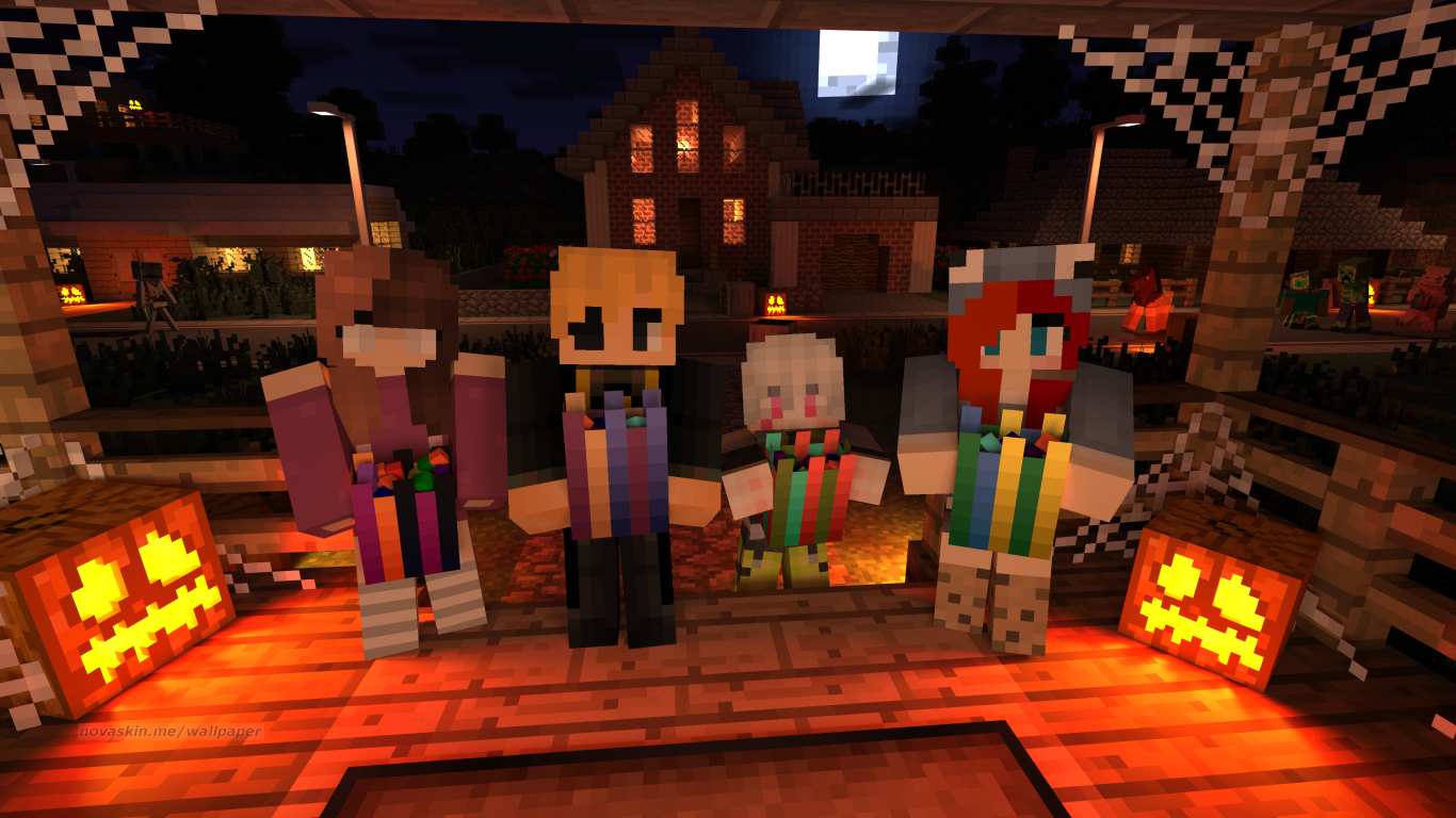 Minecraft Halloween Wallpapers - Wallpaper Cave
