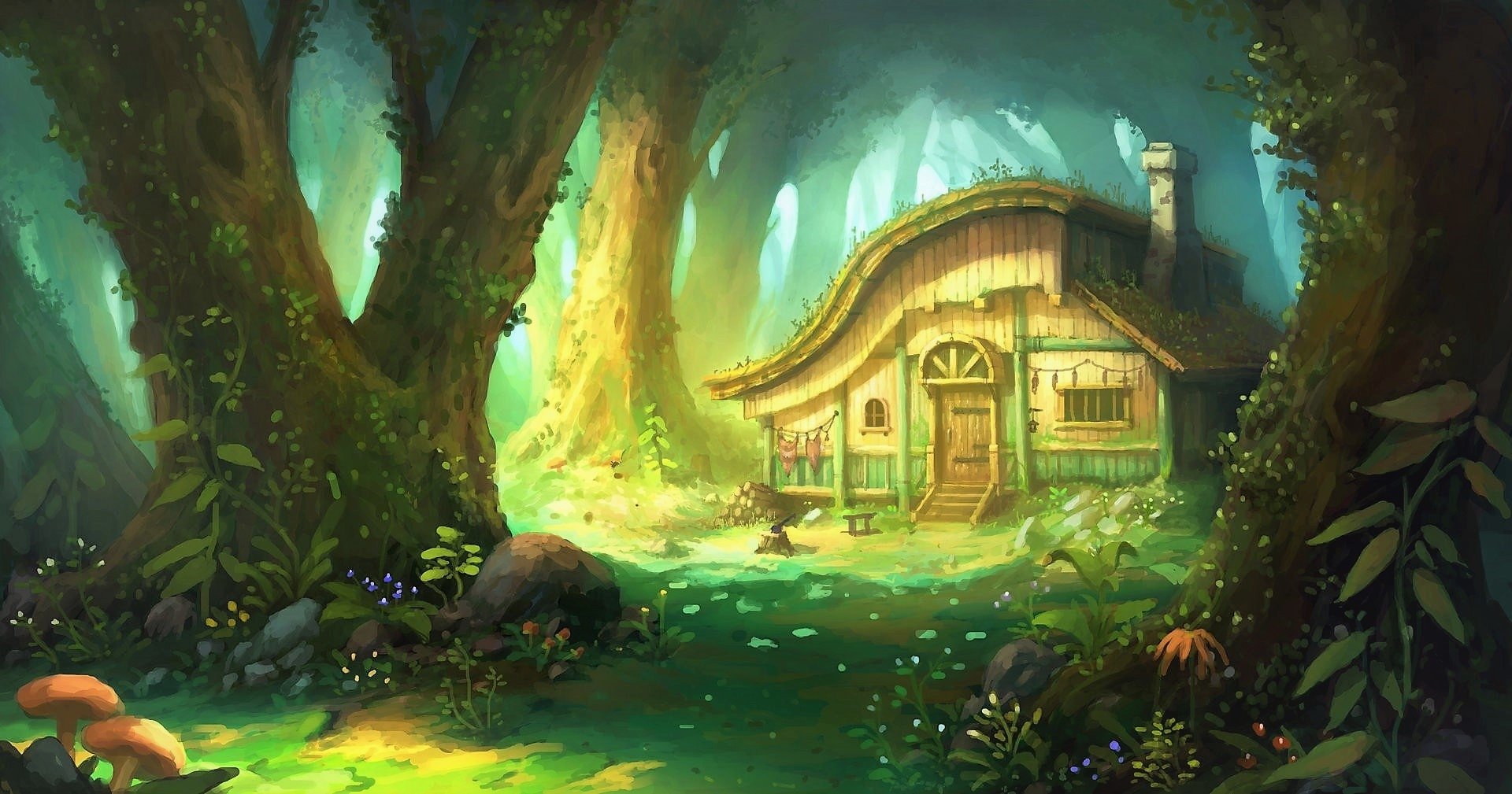 Fantasy House Wallpapers - Wallpaper Cave