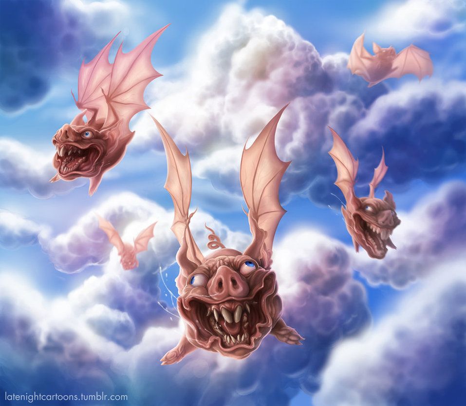 Flying Pig Wallpapers - Wallpaper Cave