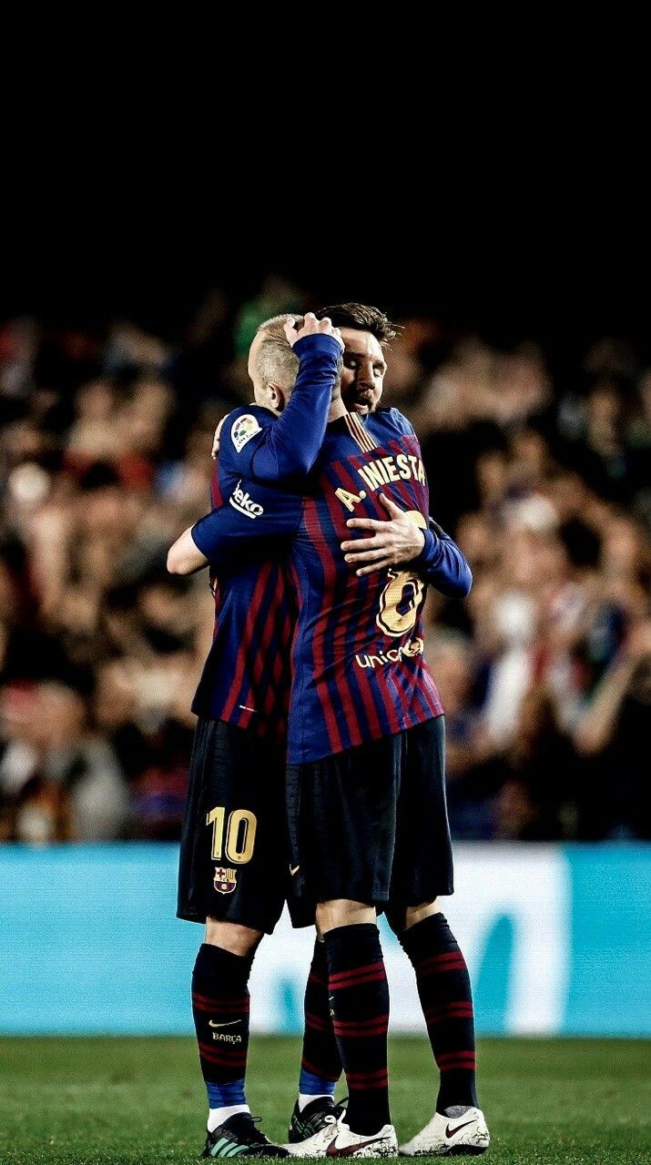 Messi And Iniesta iPhone Wallpapers - Wallpaper Cave