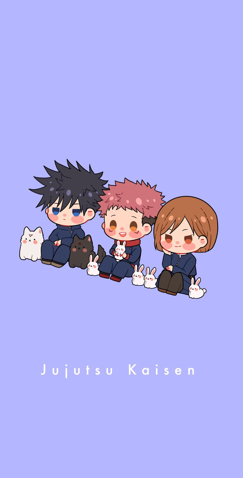 Jujutsu Kaisen Chibi Wallpapers - Wallpaper Cave