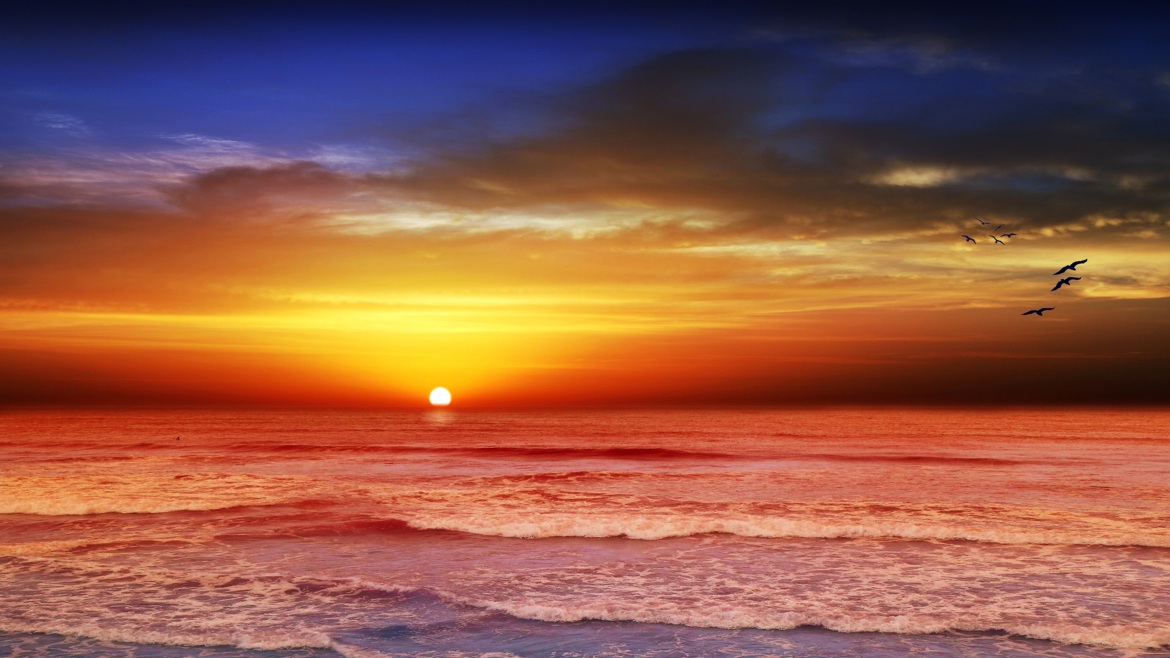 Beach Sunset 4k Wallpapers - Wallpaper Cave