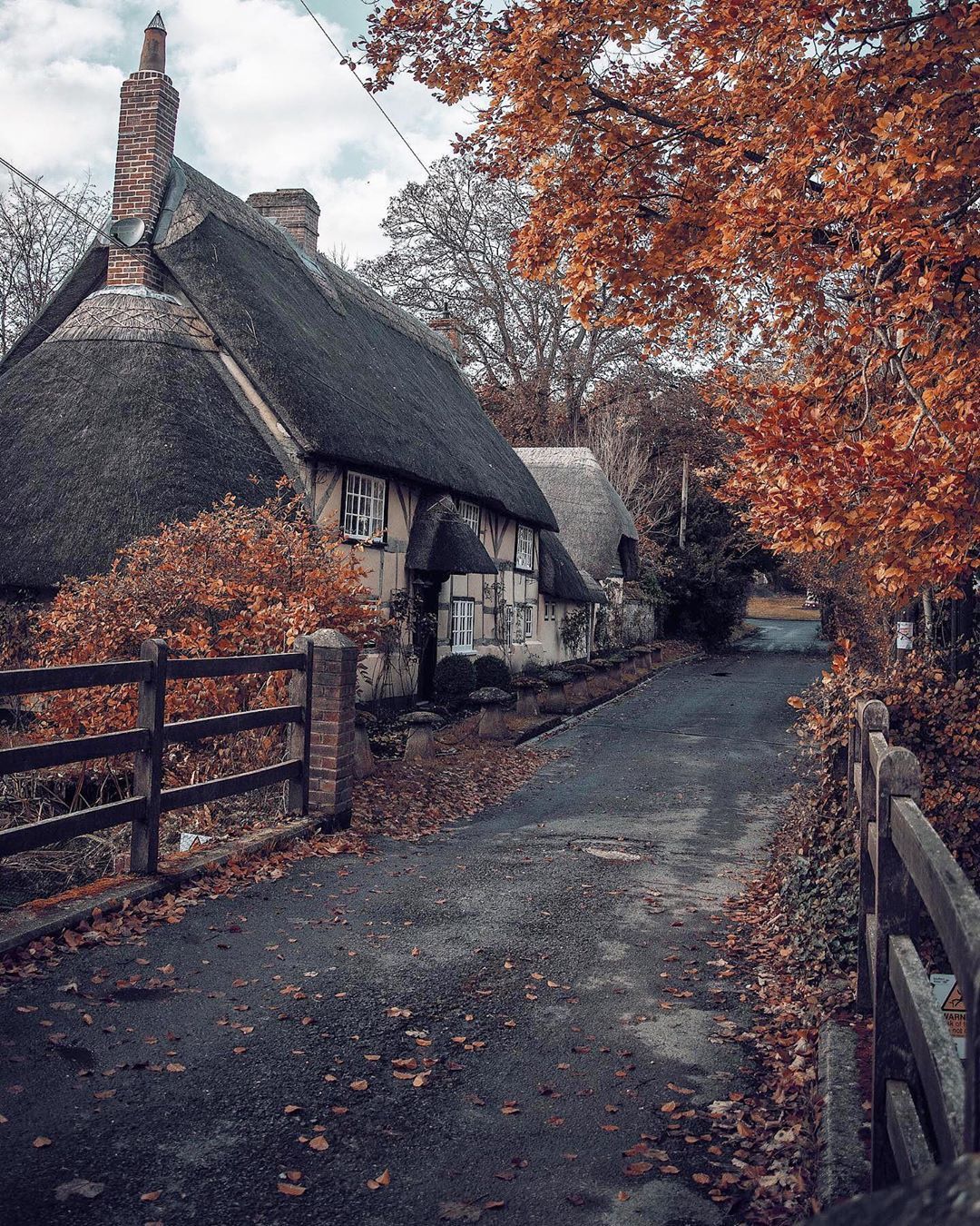English Village Autumn Wallpapers - Wallpaper Cave