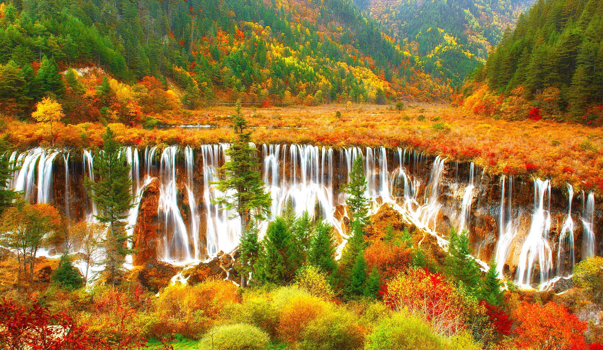 Landscape View Colorful Autumn Wallpapers - Wallpaper Cave