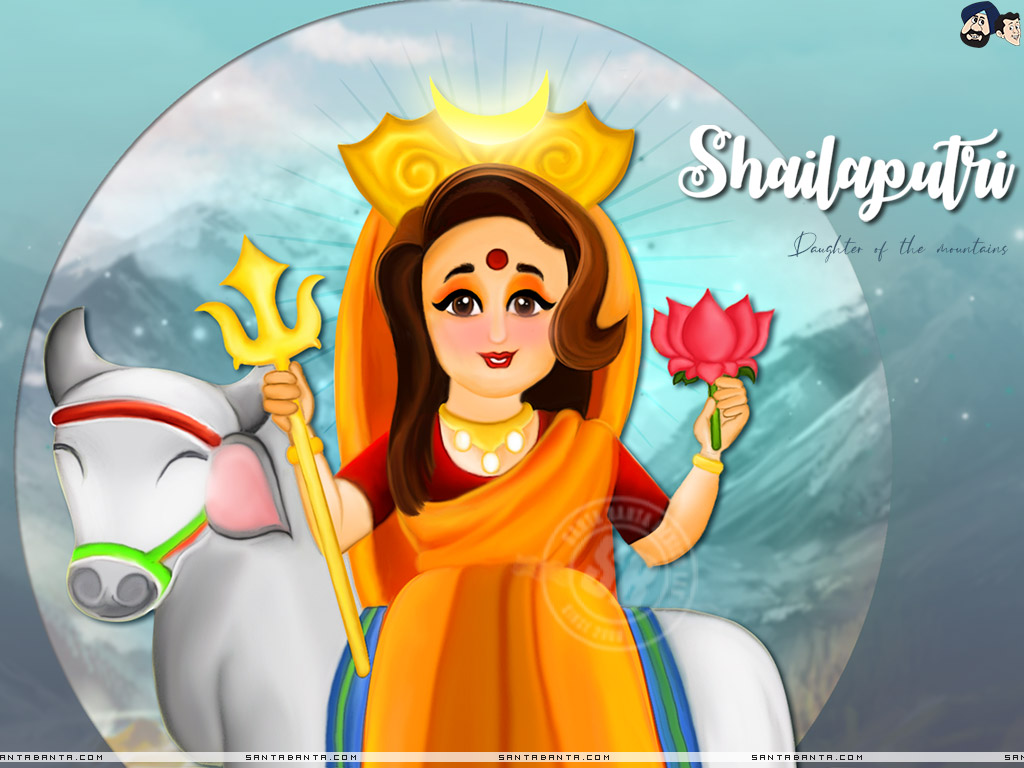 Maa Shailputri Wallpapers - Wallpaper Cave