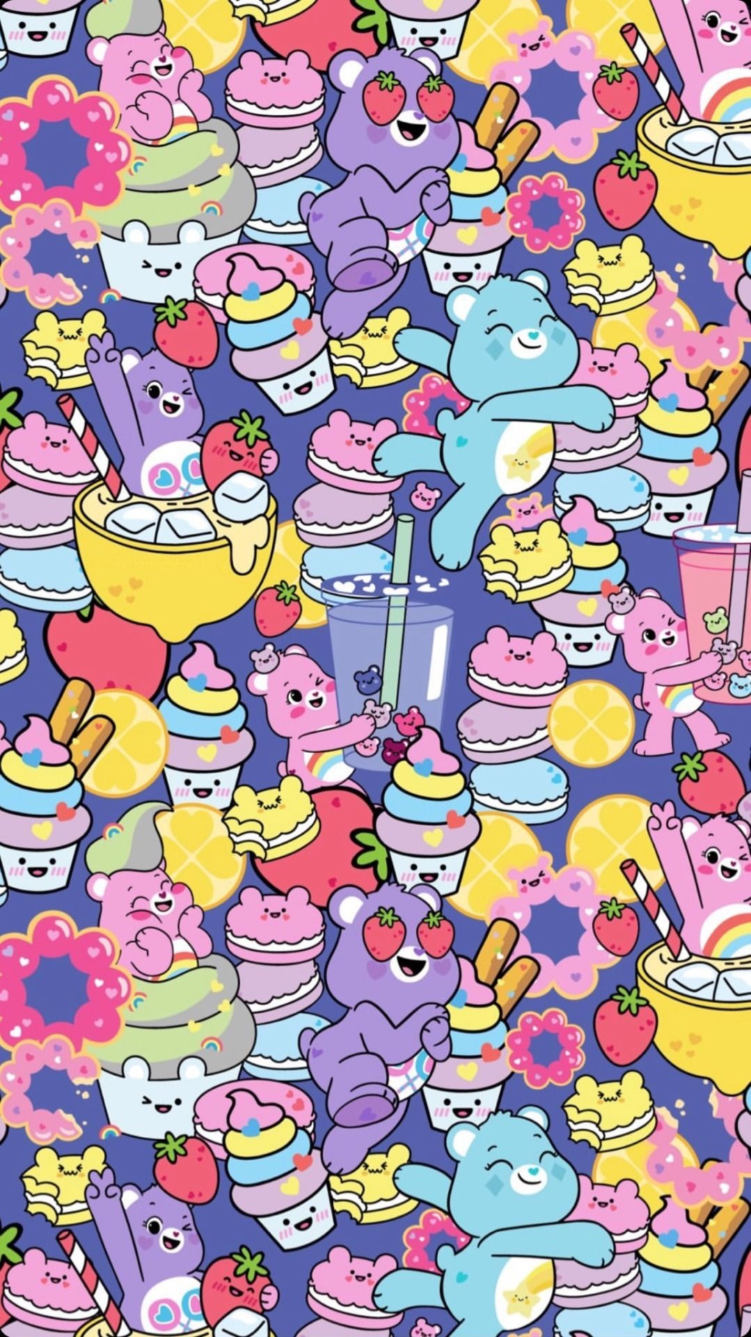 Cartoon Pattern Wallpapers - Wallpaper Cave