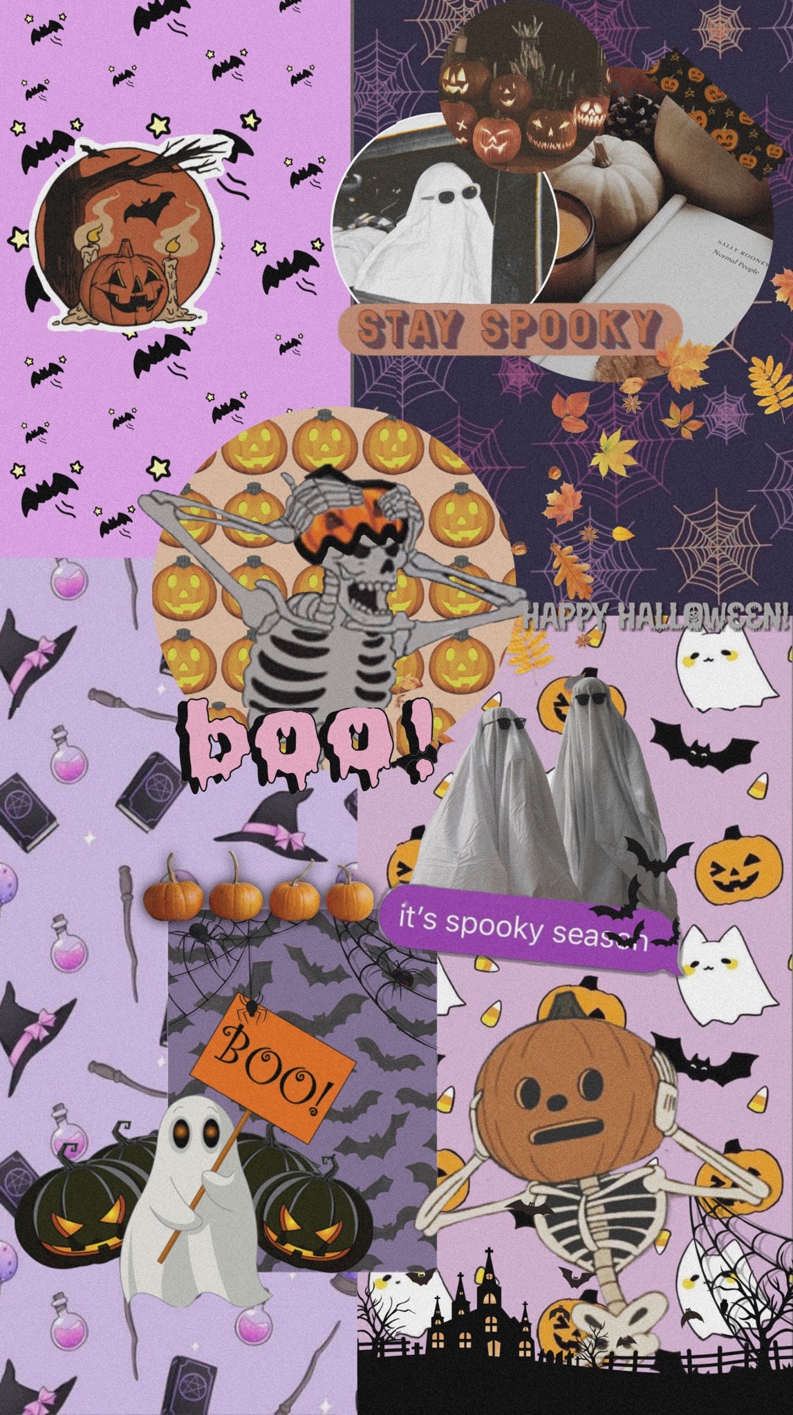 Aesthetic Halloween Collage Wallpapers - Wallpaper Cave