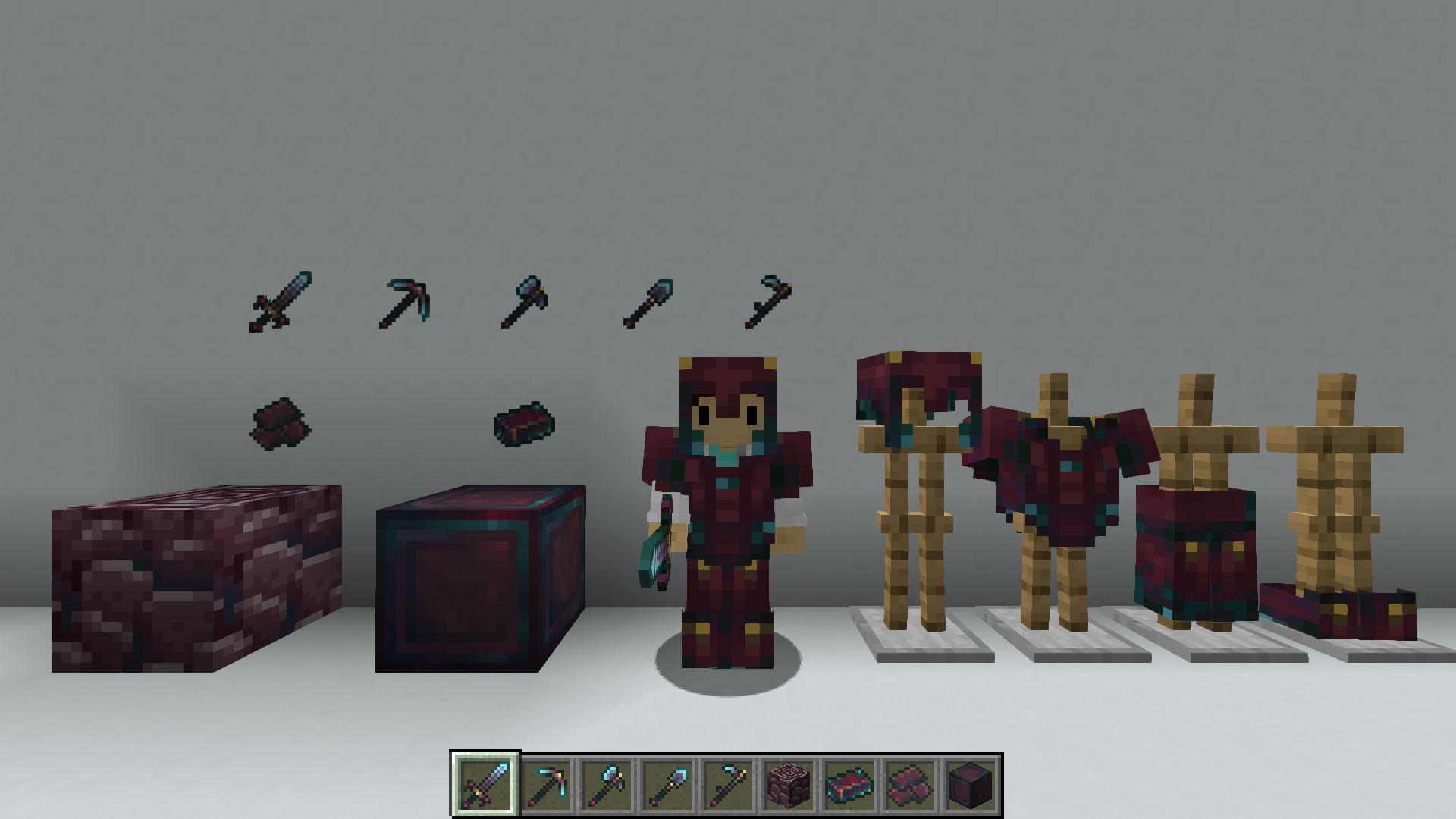 Minecraft Netherite Tool Wallpapers - Wallpaper Cave