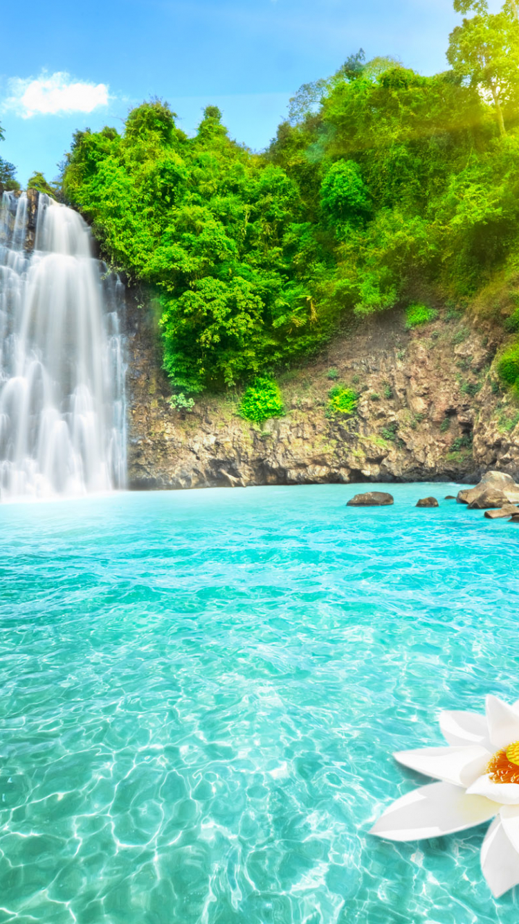 Minimalist Waterfall Wallpapers - Wallpaper Cave