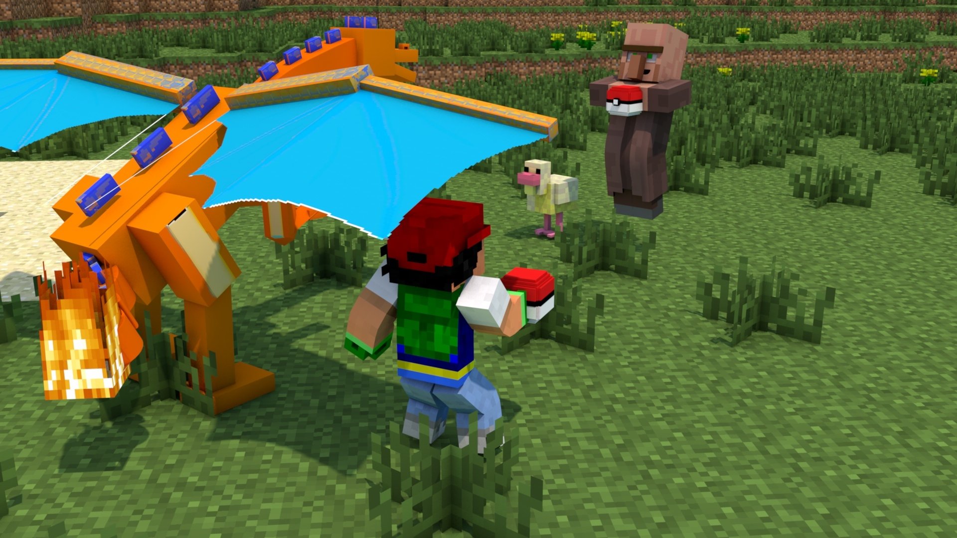 Pokémon Minecraft Wallpapers - Wallpaper Cave