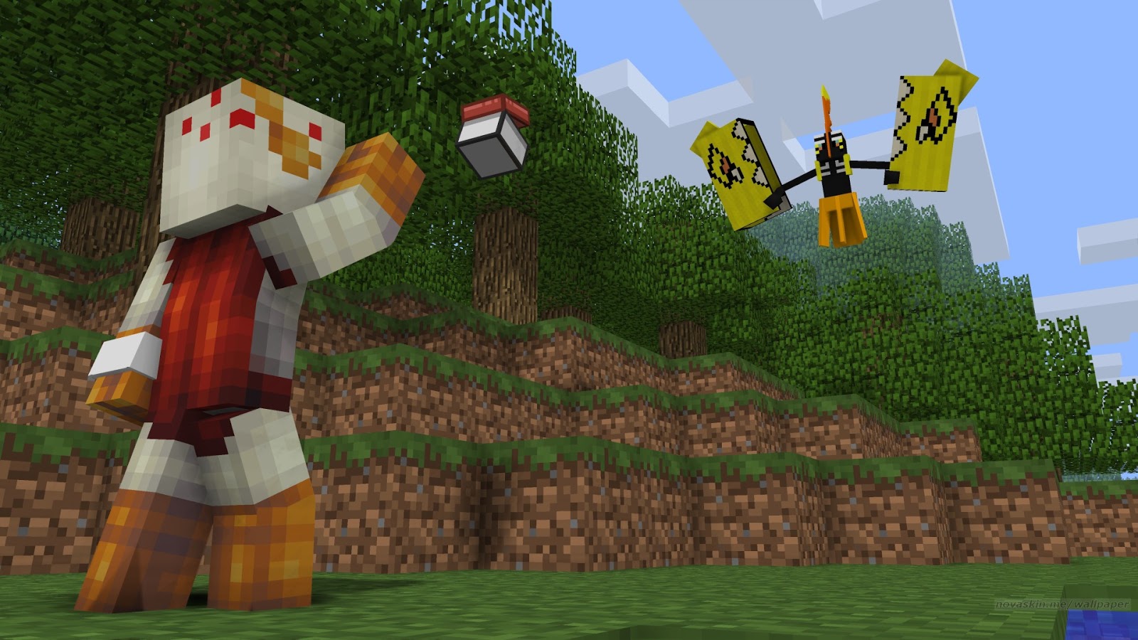 Minecraft Pokémon Wallpapers - Wallpaper Cave