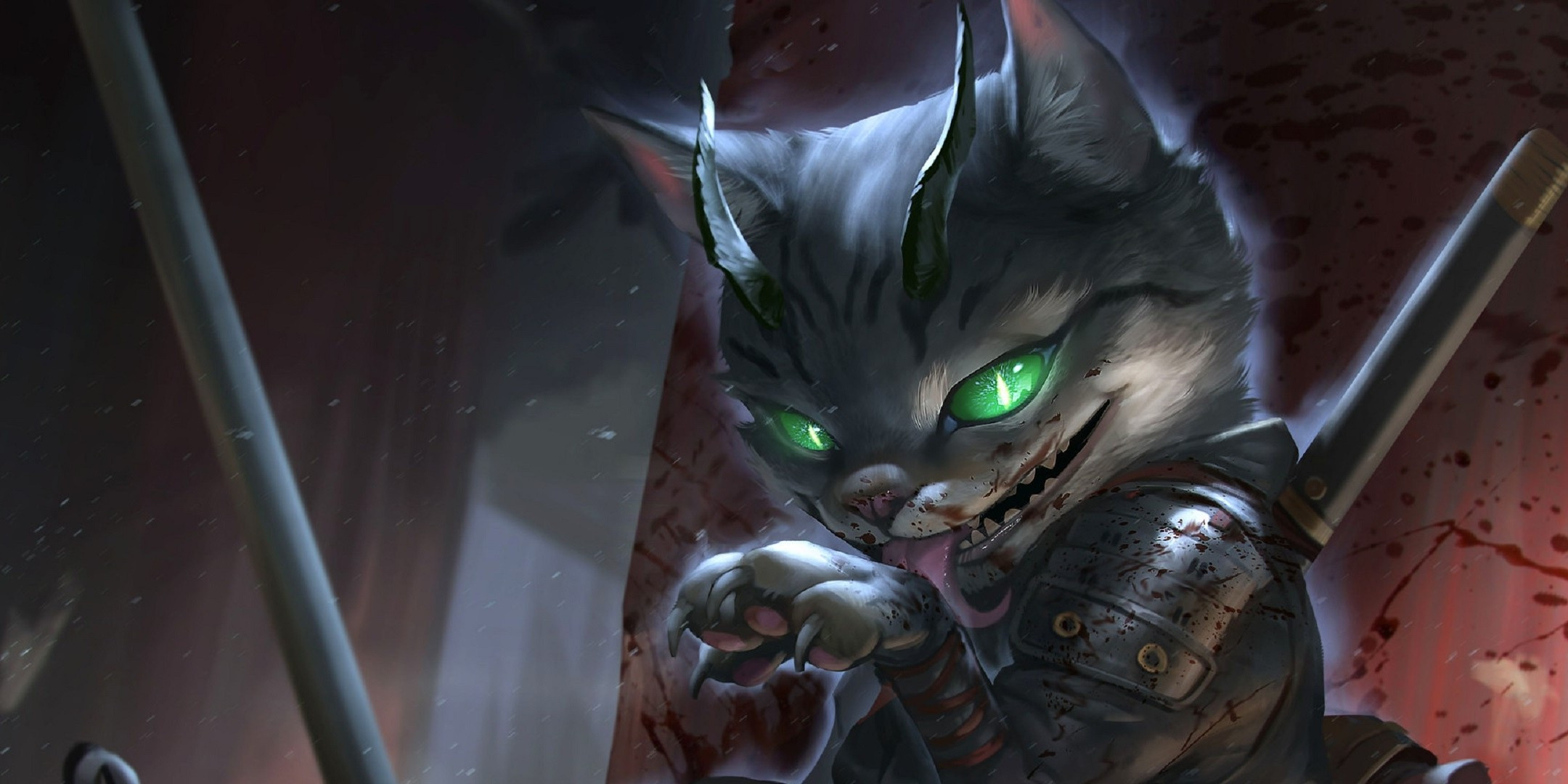 Creepy Cats Wallpapers - Wallpaper Cave