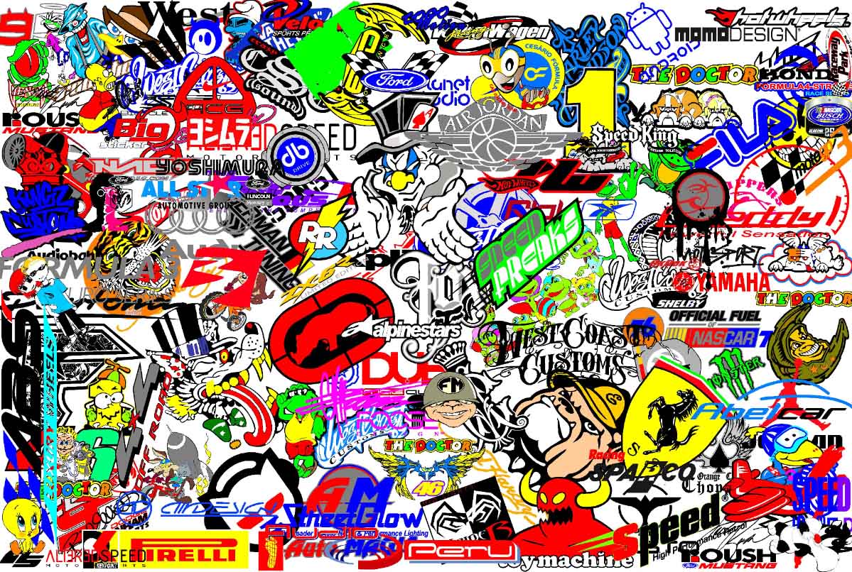 Car Sticker Wallpapers - Wallpaper Cave