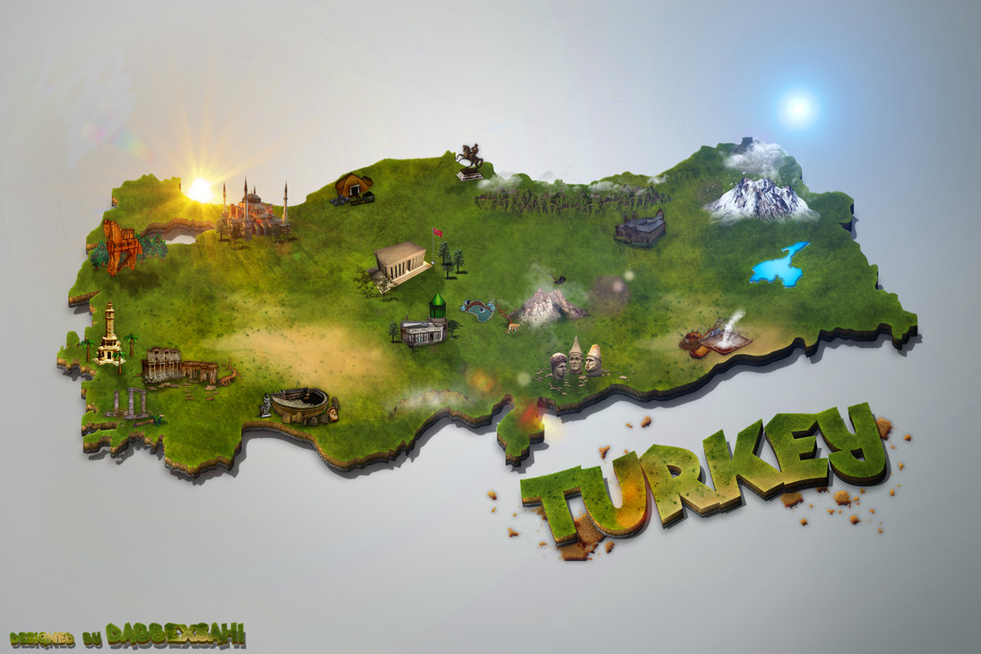 Turkey Map Wallpapers - Wallpaper Cave