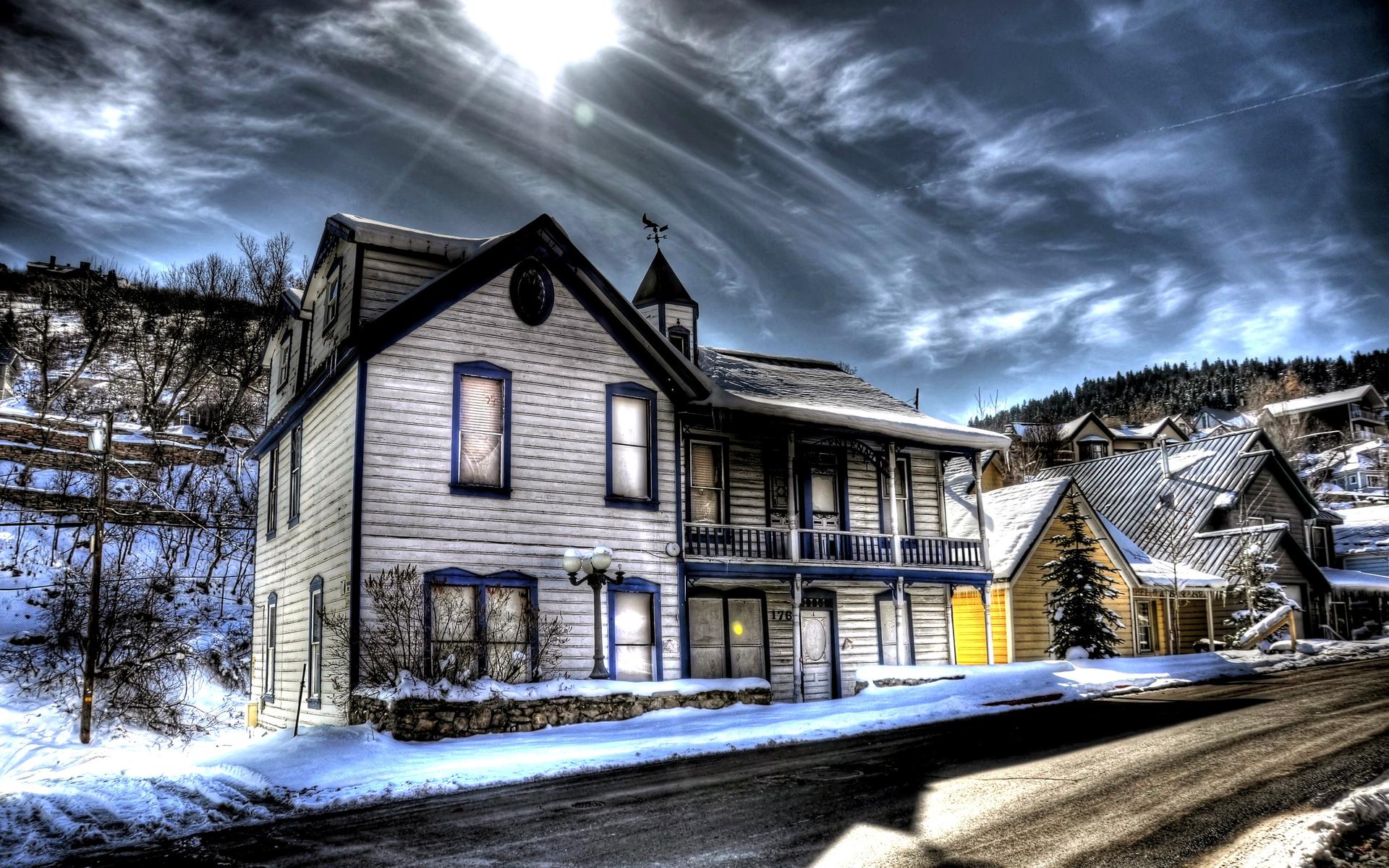 Winter Architecture Wallpapers - Wallpaper Cave