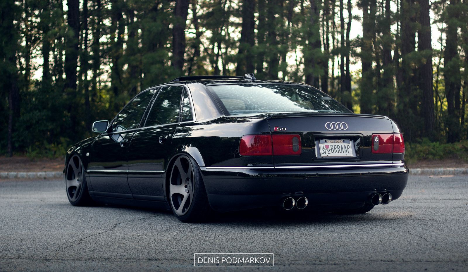 Slammed Audi S8