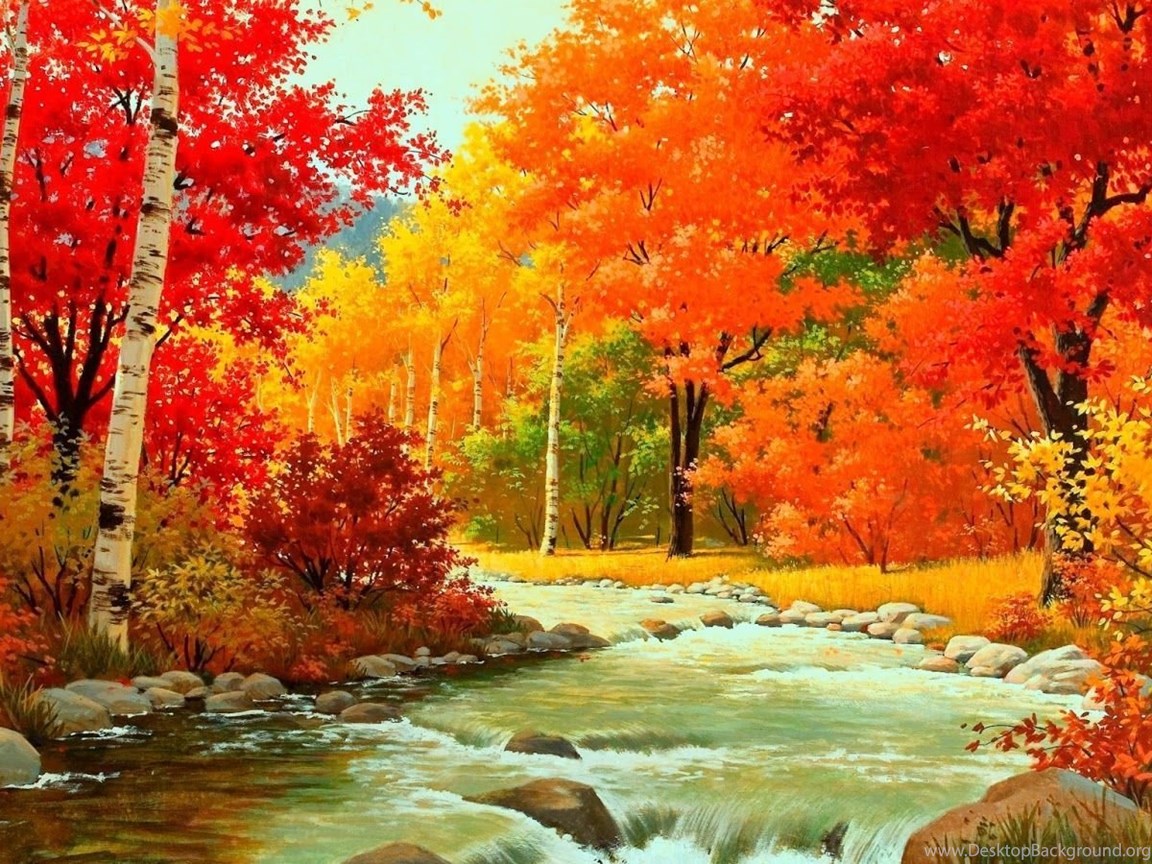 Fall Art Wallpapers - Wallpaper Cave