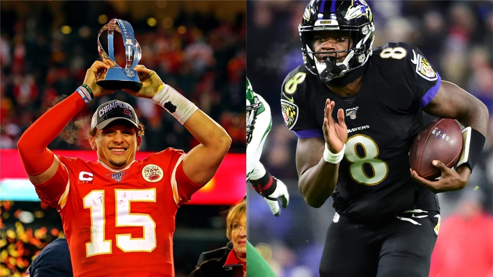 Lamar Jackson And Mahomes Wallpapers - Wallpaper Cave