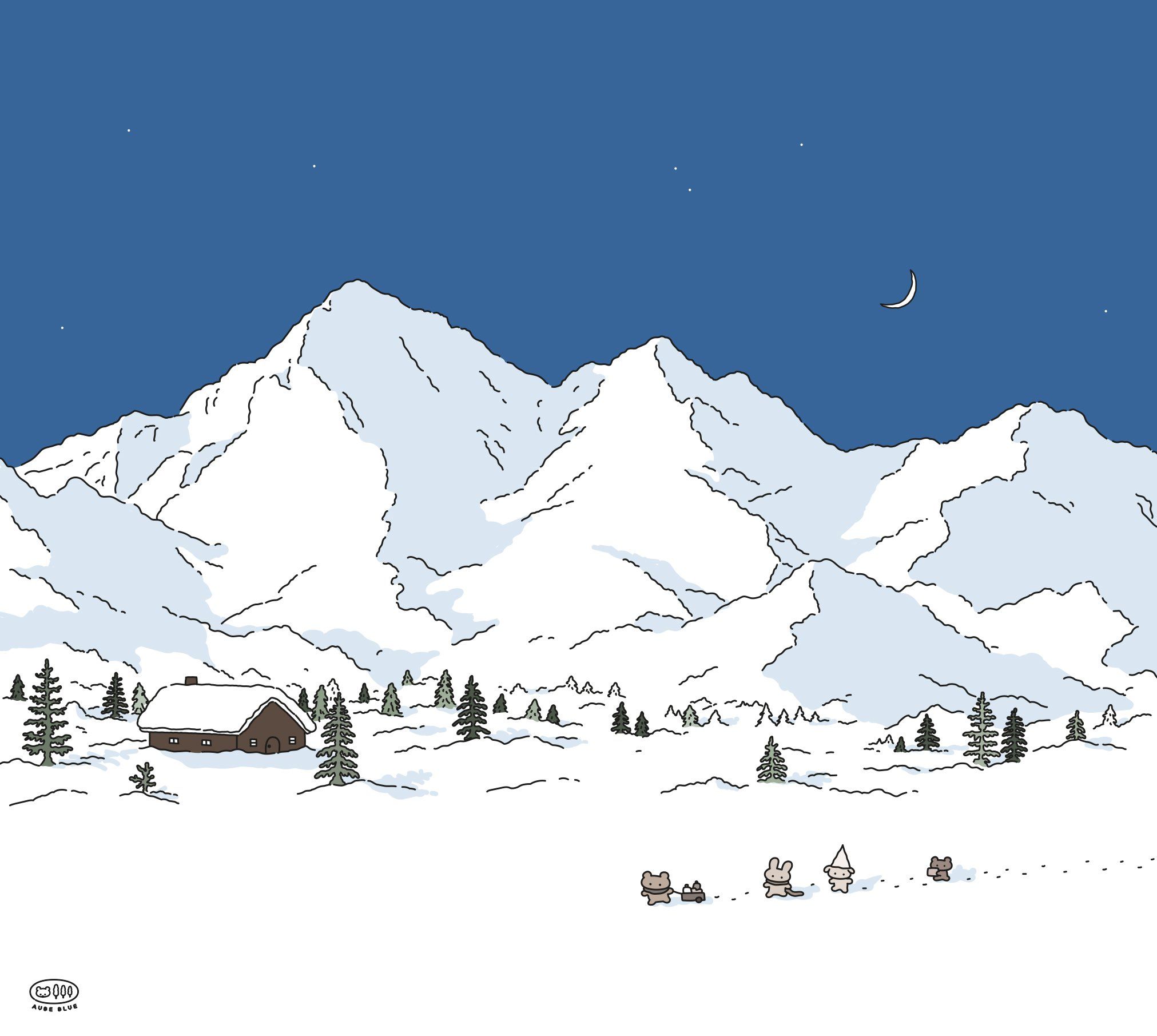 Aube Blue Desktop Wallpapers - Wallpaper Cave