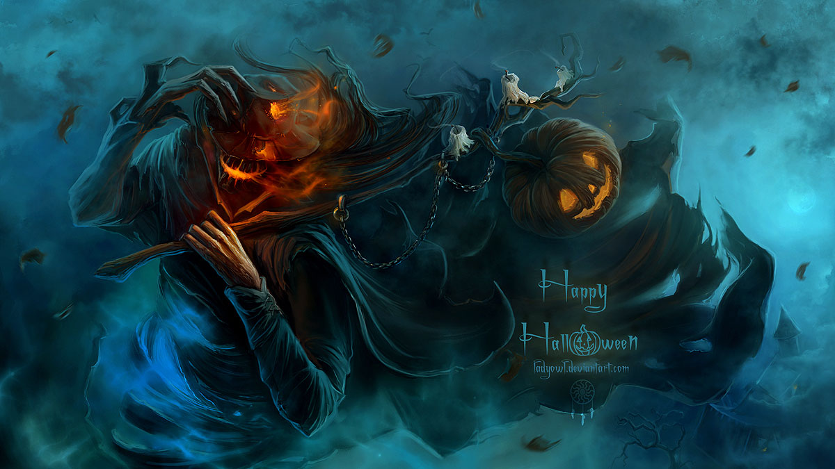Halloween Scary Laptop Wallpapers - Wallpaper Cave