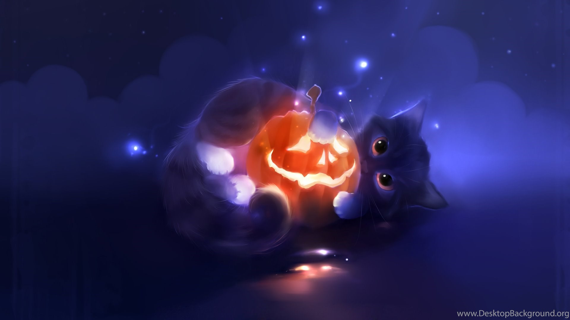 Pumpkin Cat Wallpapers - Wallpaper Cave
