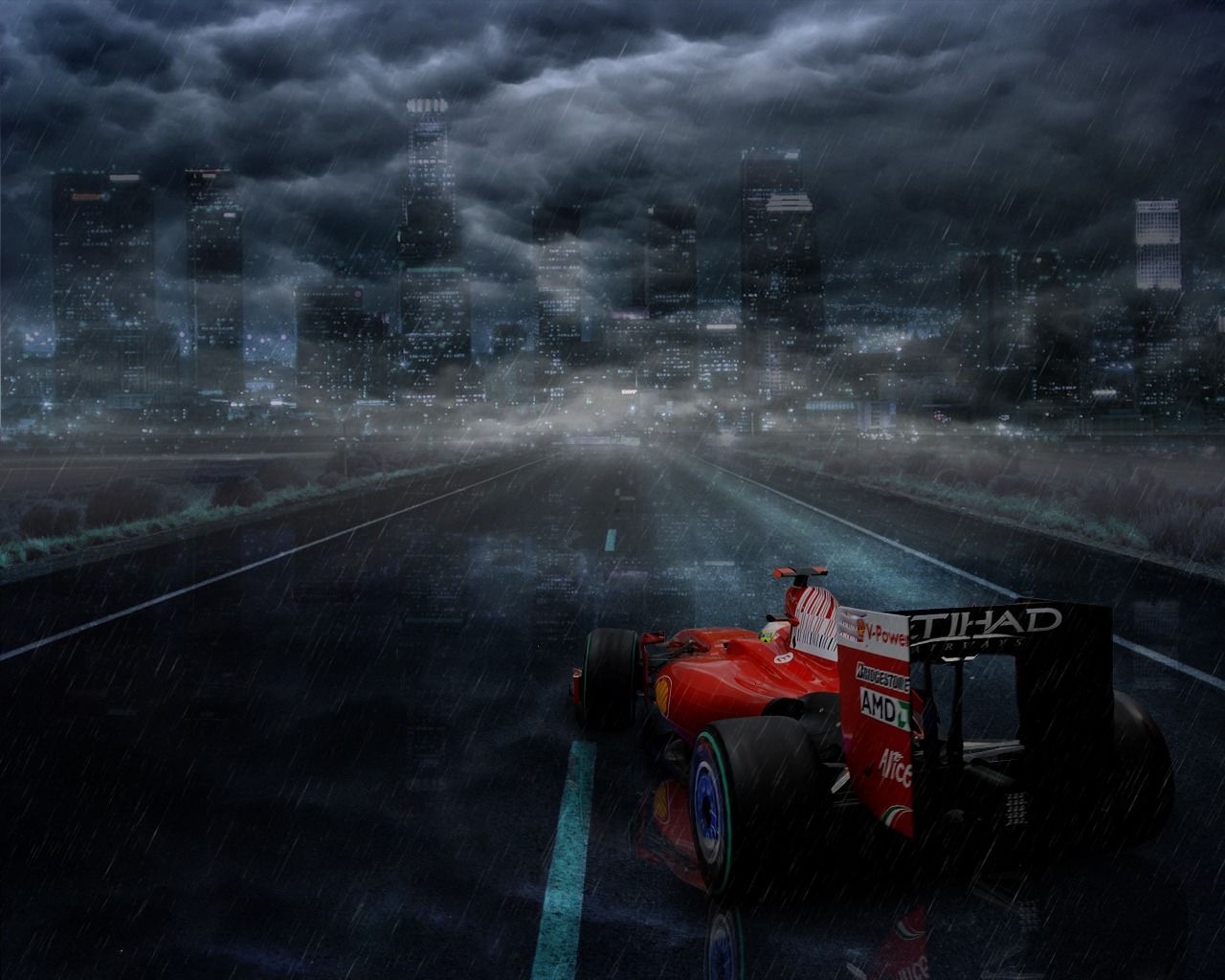 F1 Rain Wallpapers - Wallpaper Cave