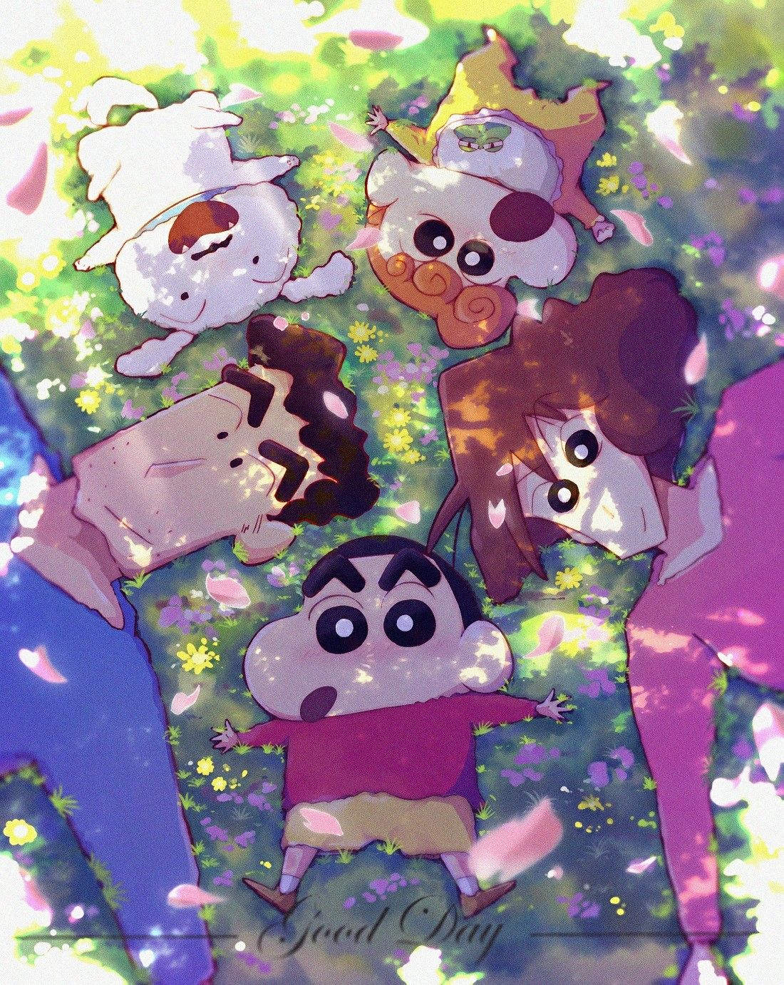 Shinchan Family Wallpapers - Wallpaper Cave