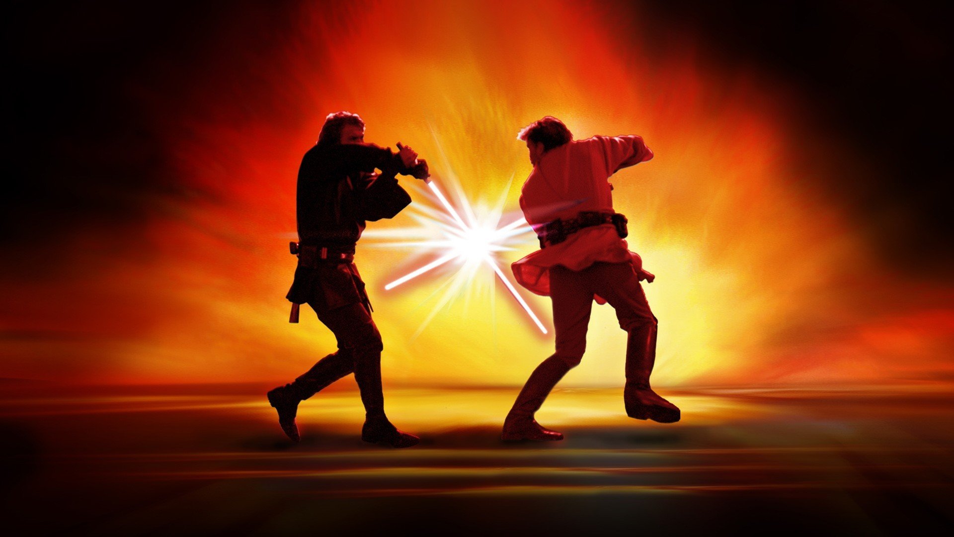 Obi Wan Kenobi Vs Darth Vader Desktop Wallpapers Wallpaper Cave